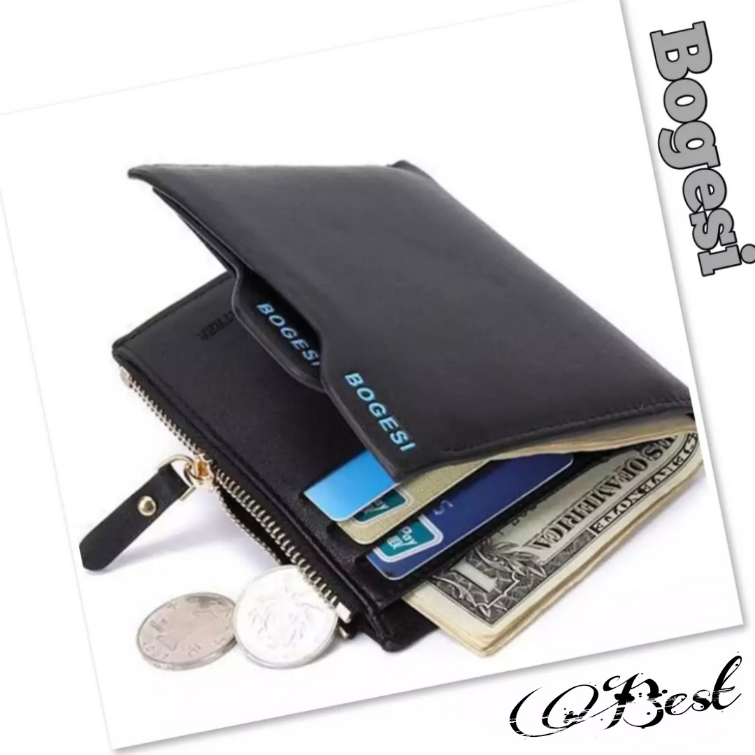 Luxury Portfolio Designer Famous Brand Bogesi Perse Short Men Wallet ...