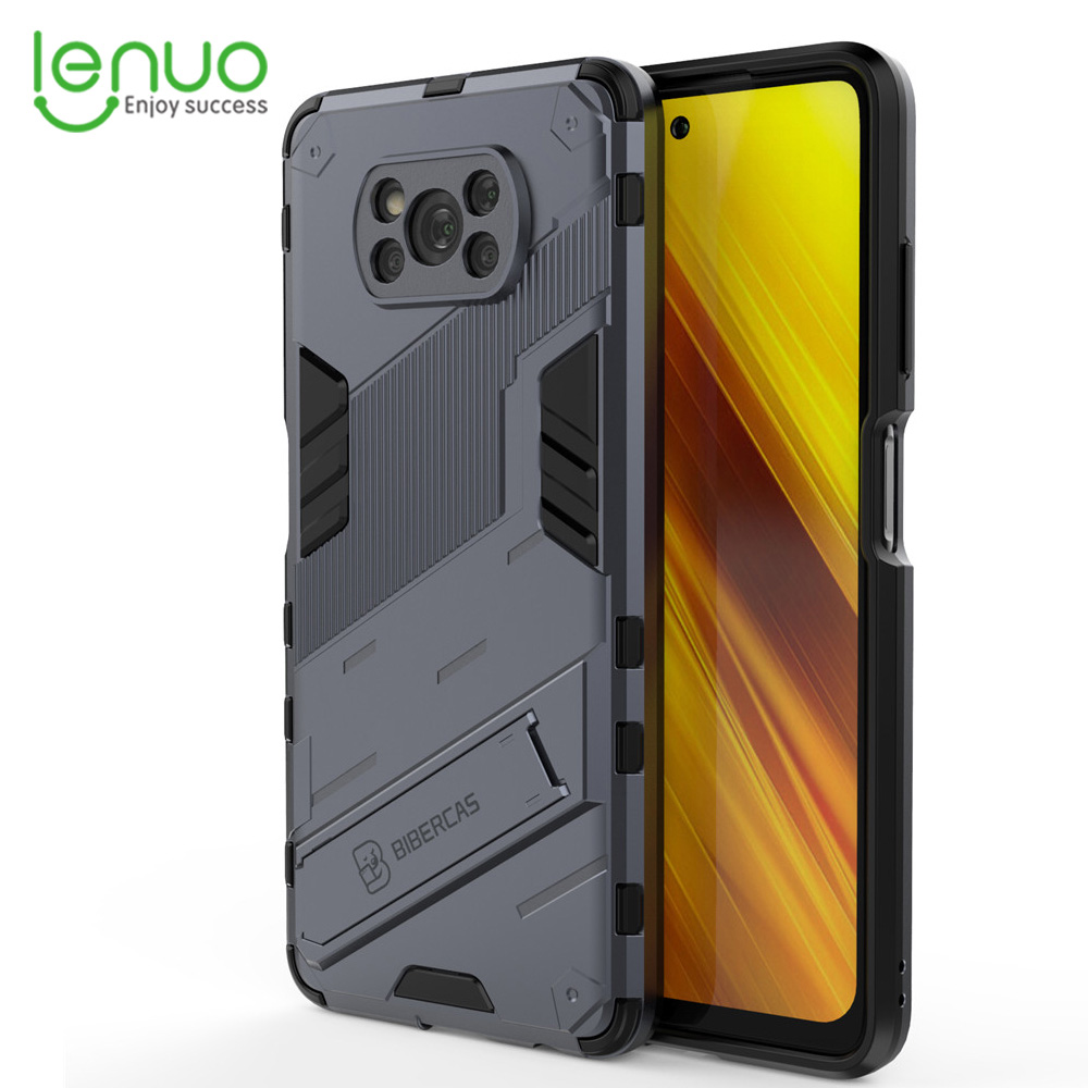 Lenuo Punk-Casing For Xiaomi POCO X3 Pro / X3 / X3 NFC Back Cover ...