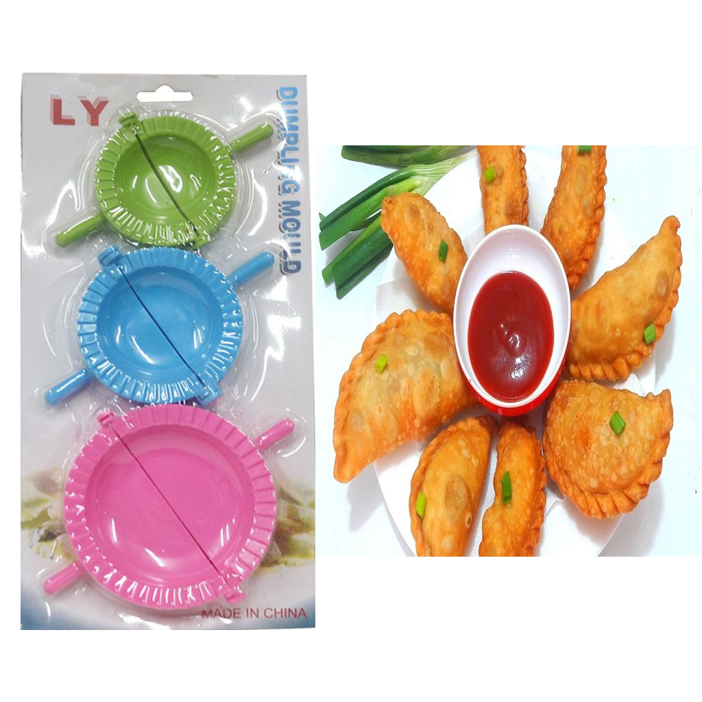 Unique Make - 3 Piece/Set DIY Dumpling Maker, Pitha Maker, World Press ...