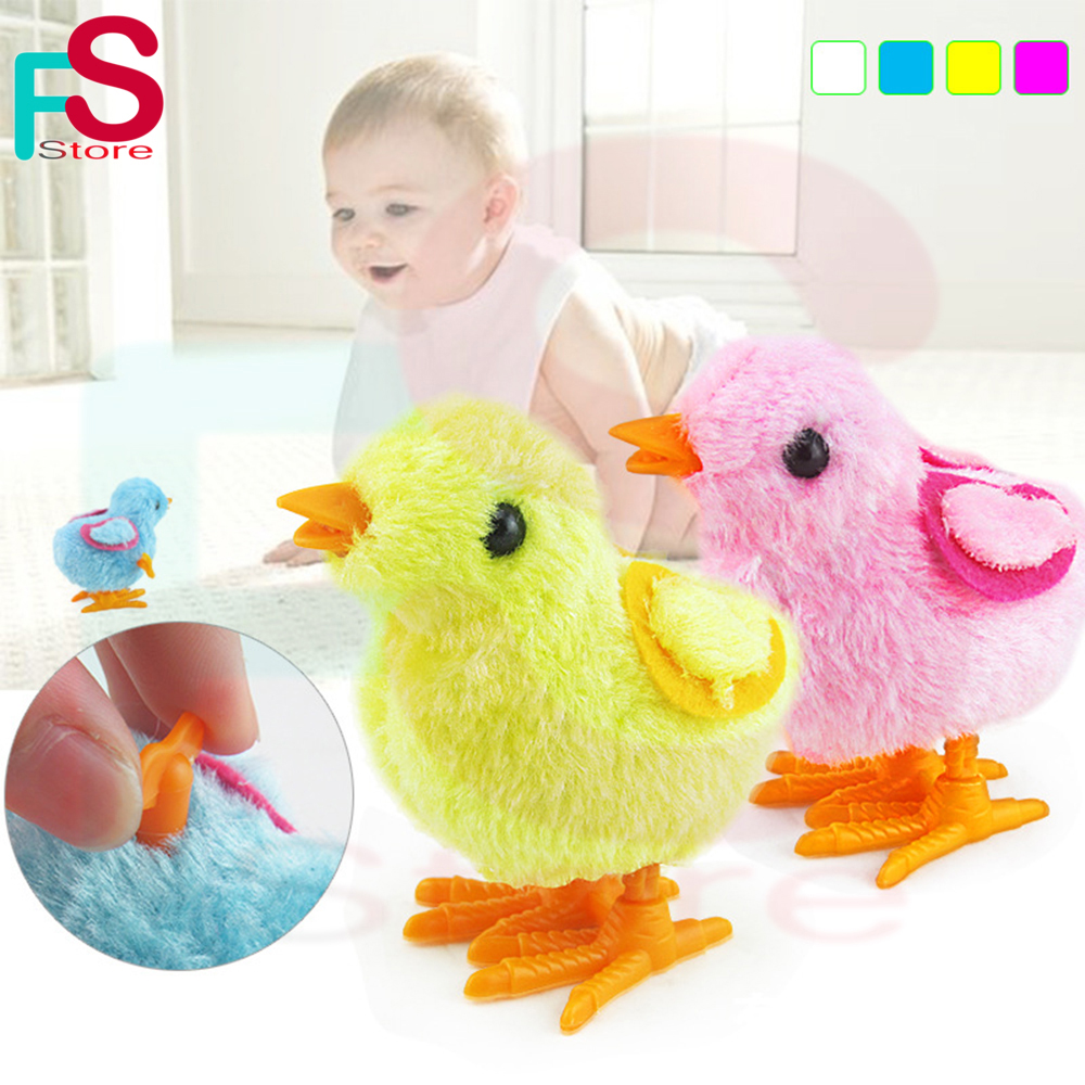Chicken Play Clockwork Chick Kids Toys Moving Chicken - Toy | Daraz.com.bd