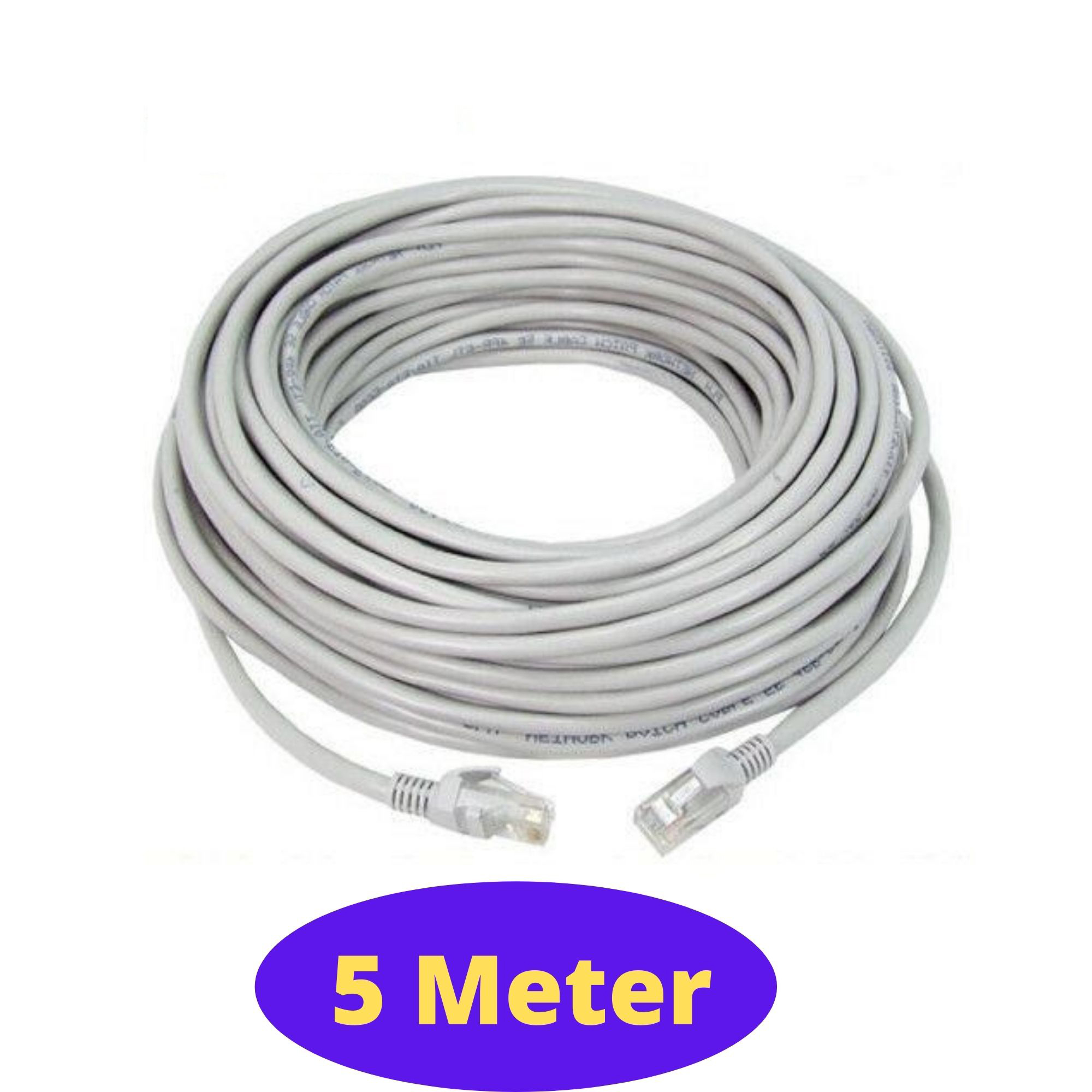 5 Meter Cat5 RJ45 Ethernet LAN Network Cord Cable Lead 10/100/1000 Mbps ...