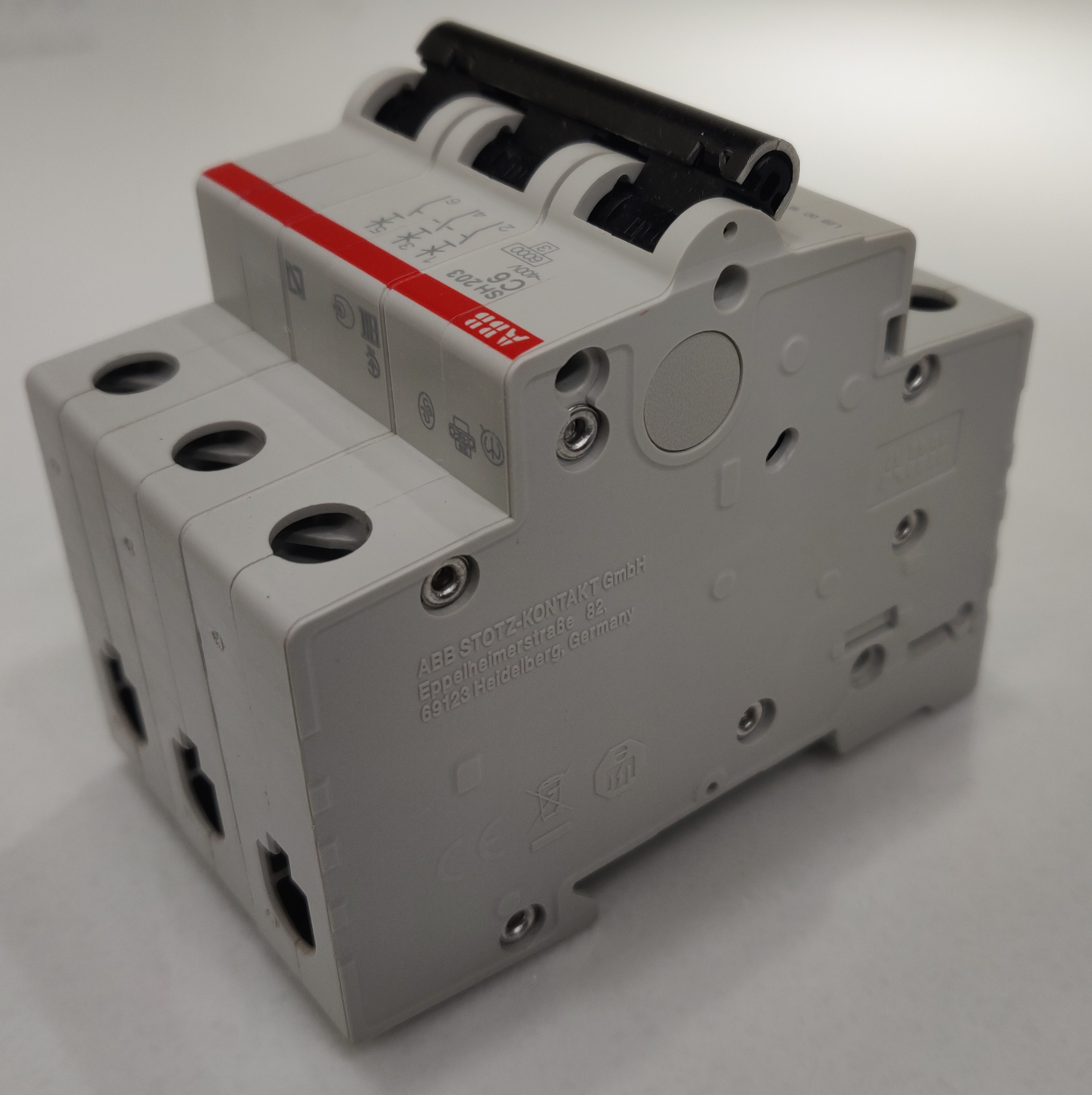 ABB GERMANY 6A 6kA MCB TP 3P Miniature Circuit Breaker Three Pole | Daraz.com.bd