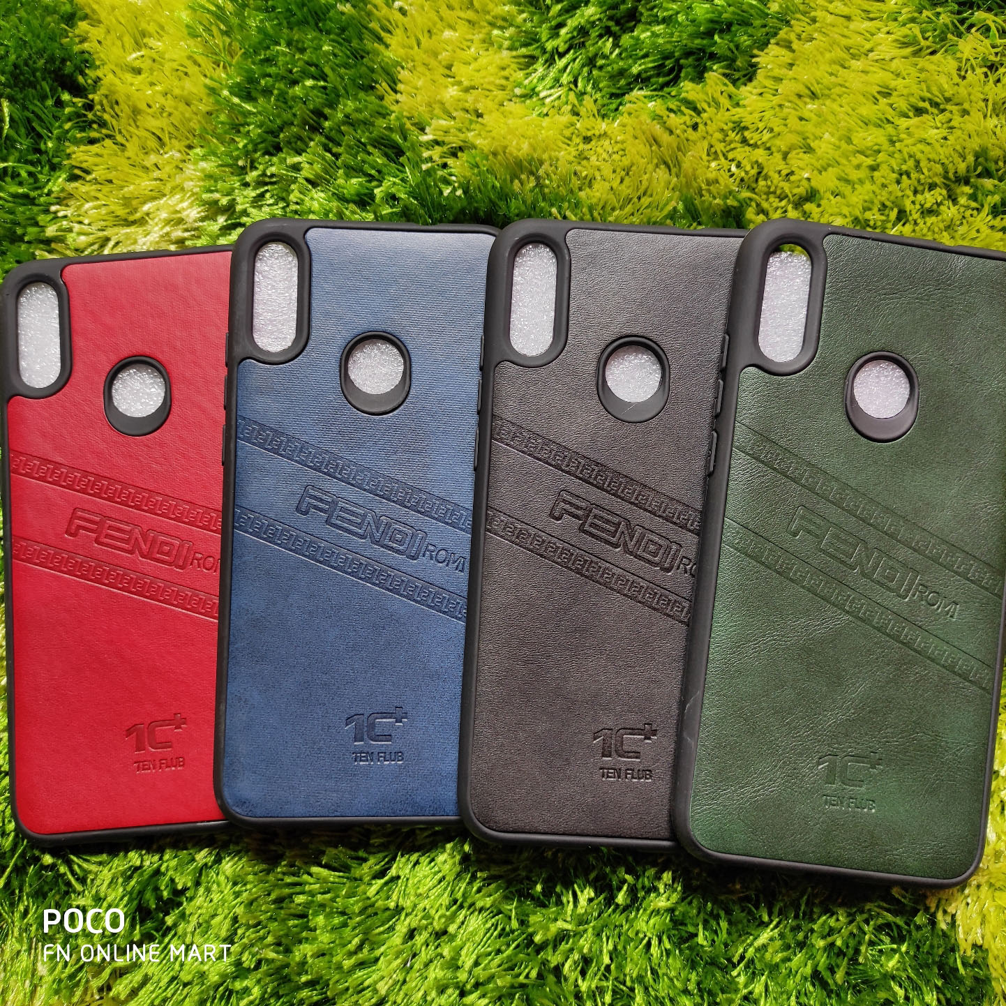 For Walton Primo R6 Max Carbon Fiber / Leather Textured Back Covers ...