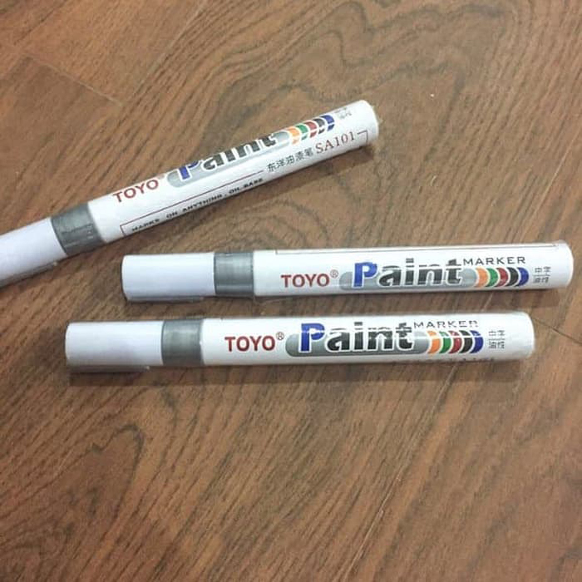 Toyo Paint Marker Permanent Paint Markers Oil Based Paint Pens, Medium ...
