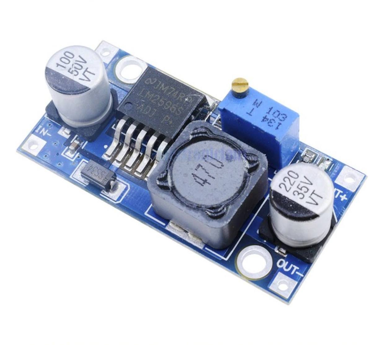 LM2596 STEP DOWN MODULE DC-DC BUCK CONVERTER POWER SUPPLY | Daraz.com.bd