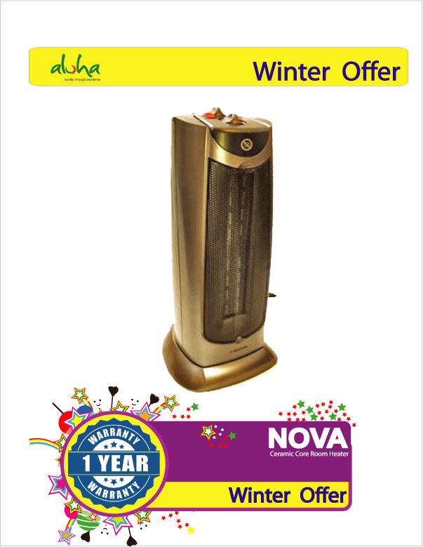 NOVA Electric Room Heater 4 in 1 Portable Room Heater Handy Stove ...