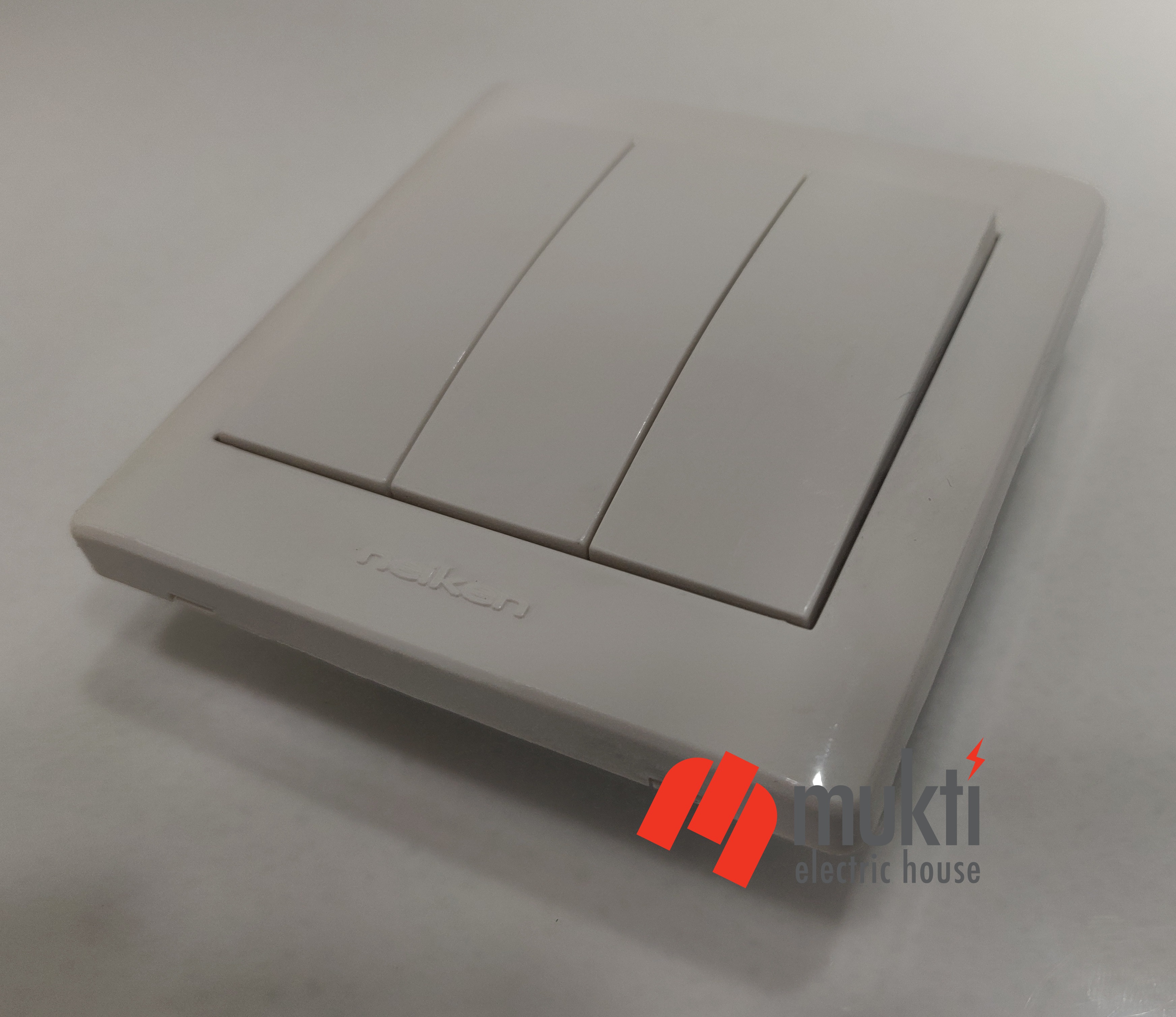 neiken Made in Malaysia Three 3 Gang 10A 3Gang Switch Socket | Daraz.com.bd