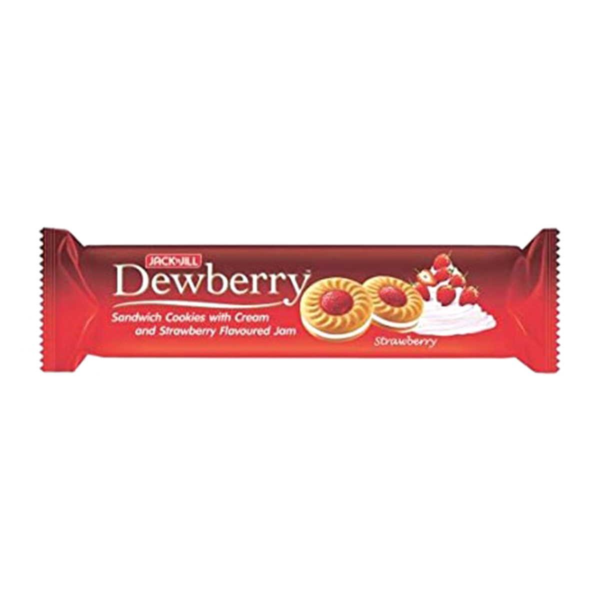 Dewberry Sandwich Cookies Rool - Strawberry - 105gm | Daraz.com.bd