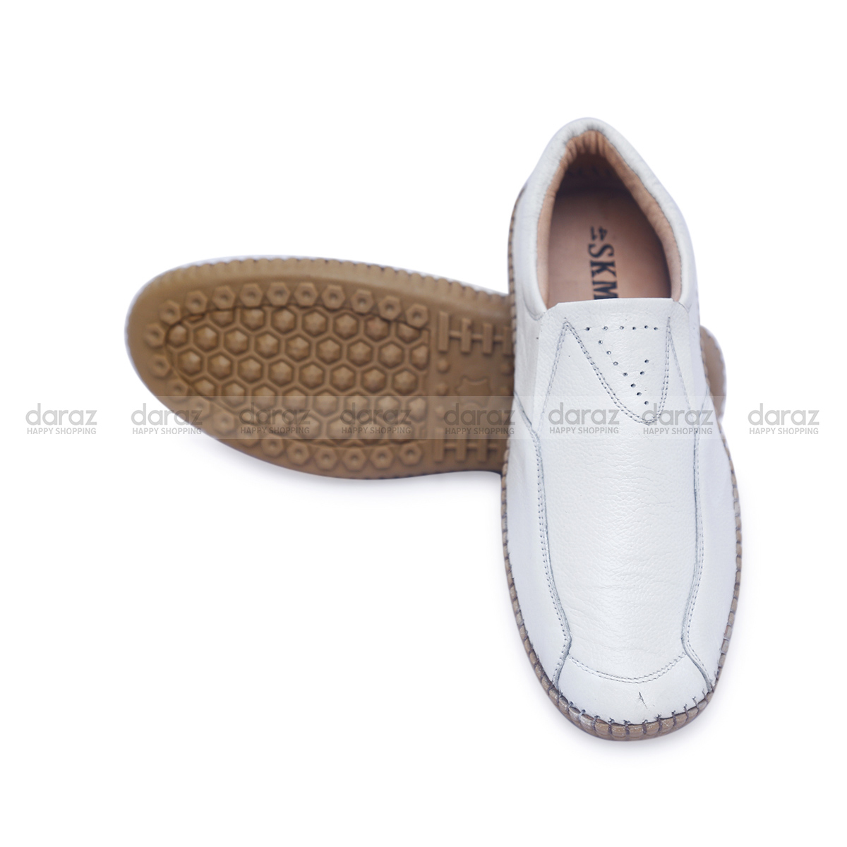 Leather shoes for men SKM sho kajuyal Shoess Black/Brown/White ...