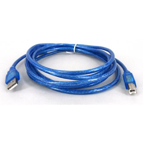 USB Printer Cable 3M-Blue - Cable Protector | Daraz.com.bd