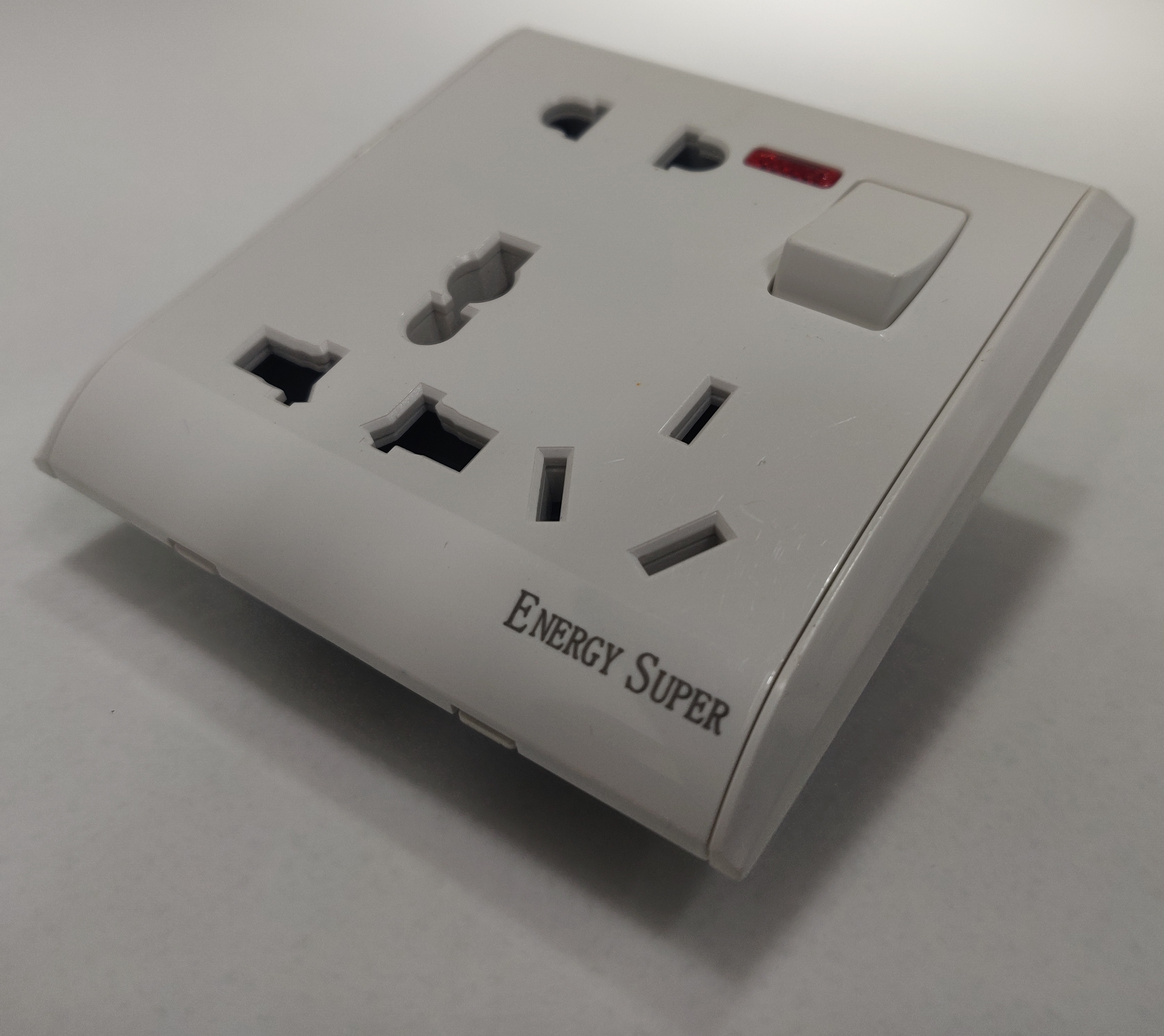 Energy Super VIP 13A 6 Pin Multi Combined Universal Socket Prime ...