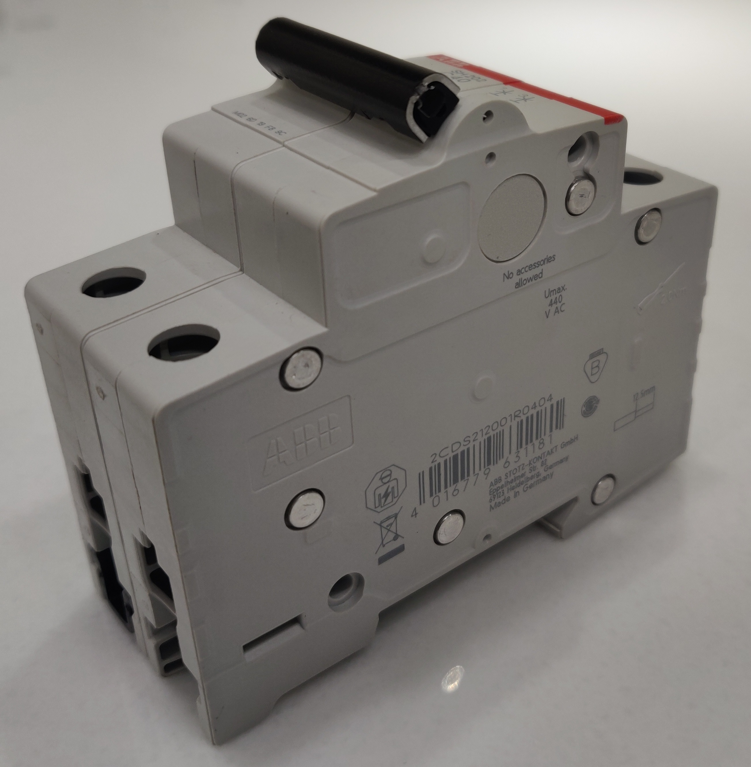 ABB GERMANY 40A 6kA MCB DP 2P Miniature Circuit Breaker Two Pole | Daraz.com.bd