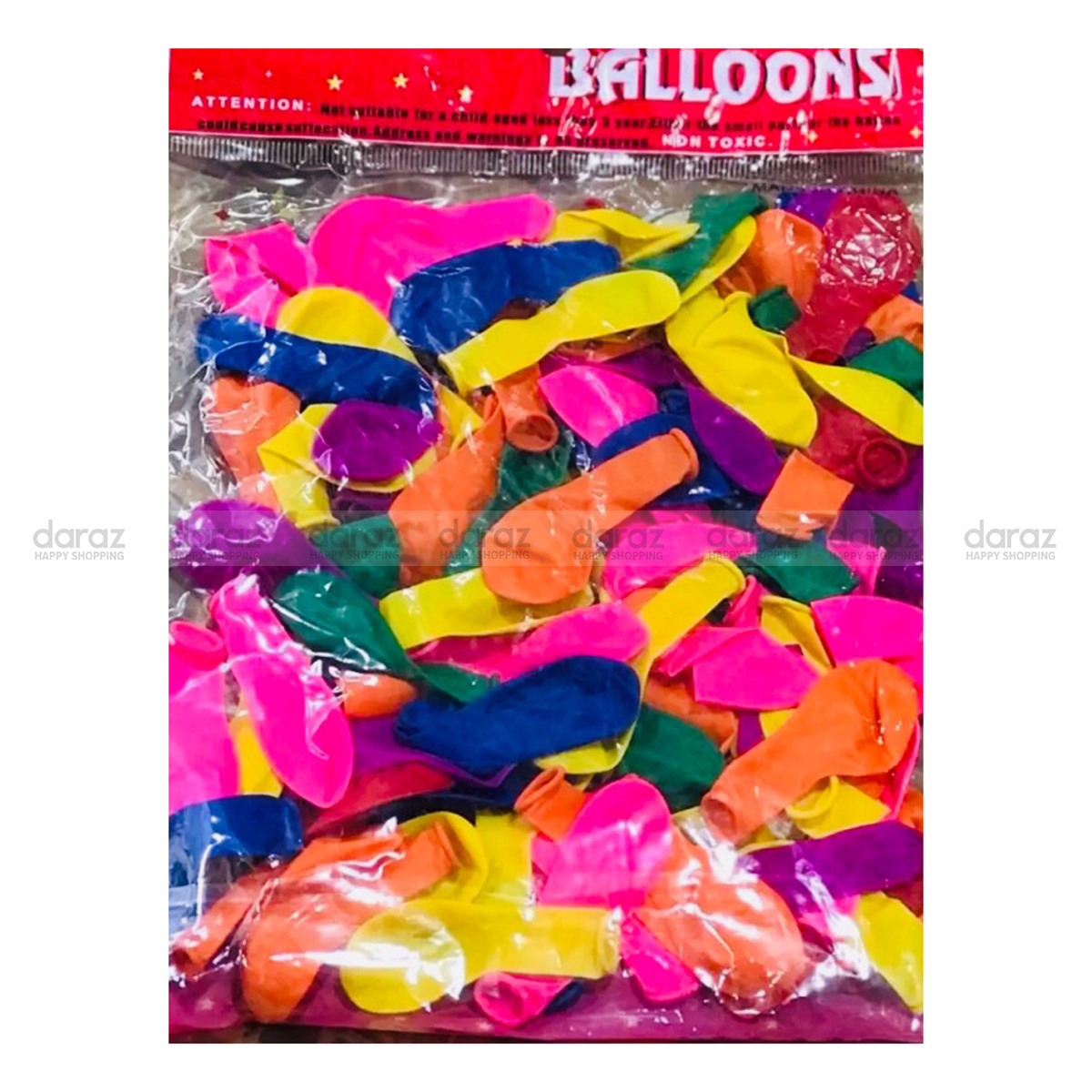 Small Balloon 100 pieces 5 packet | Daraz.com.bd