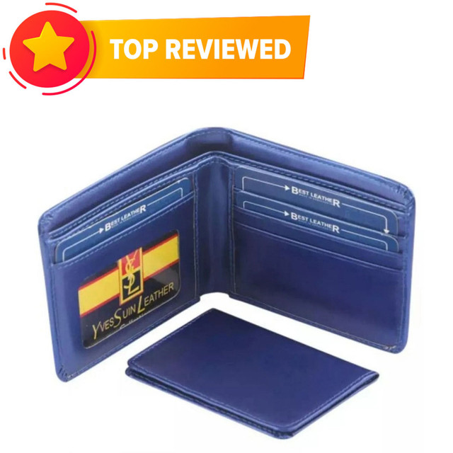 Sky Blue Styliest Wallet With Atm Card Holder For Men - Wallet | Daraz ...